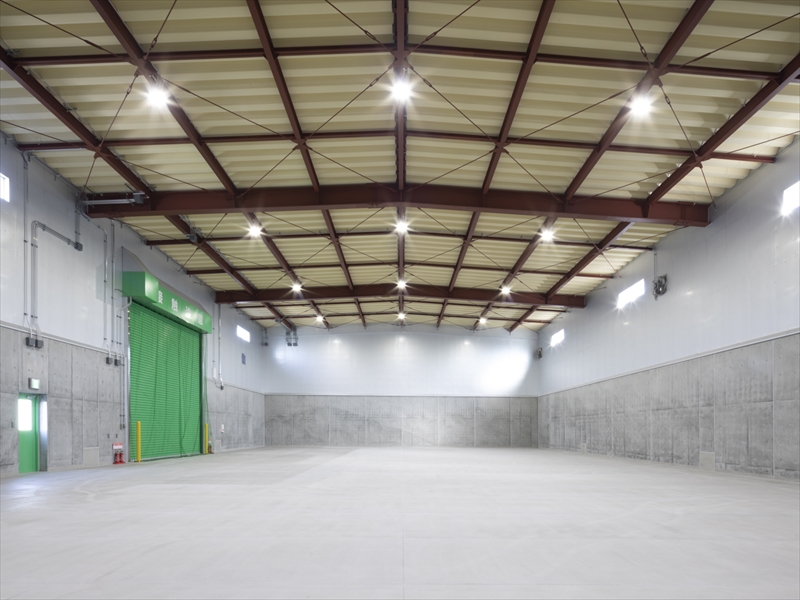 カイリク株式会社 HACCP対応飼料原料倉庫 « 「空から見える、いい仕事。」丸本組