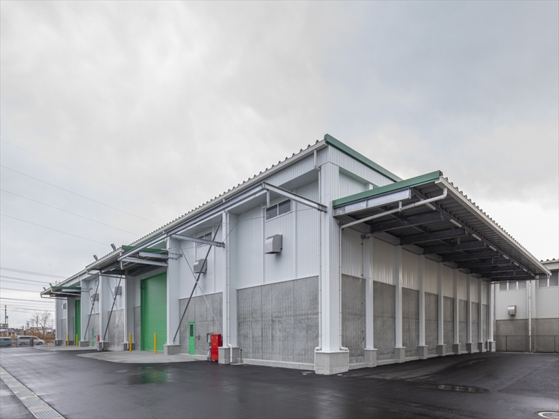 カイリク株式会社 HACCP対応飼料原料倉庫 « 「空から見える、いい仕事。」丸本組